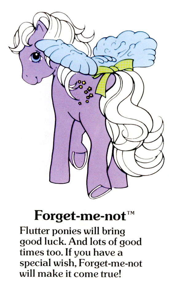 My Little Pony Fact File: Forget-me-not