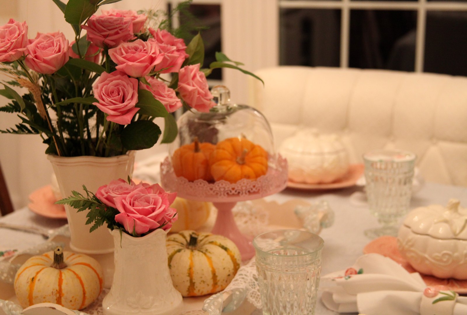 A Little Loveliness: A Little Pink Thanksgiving