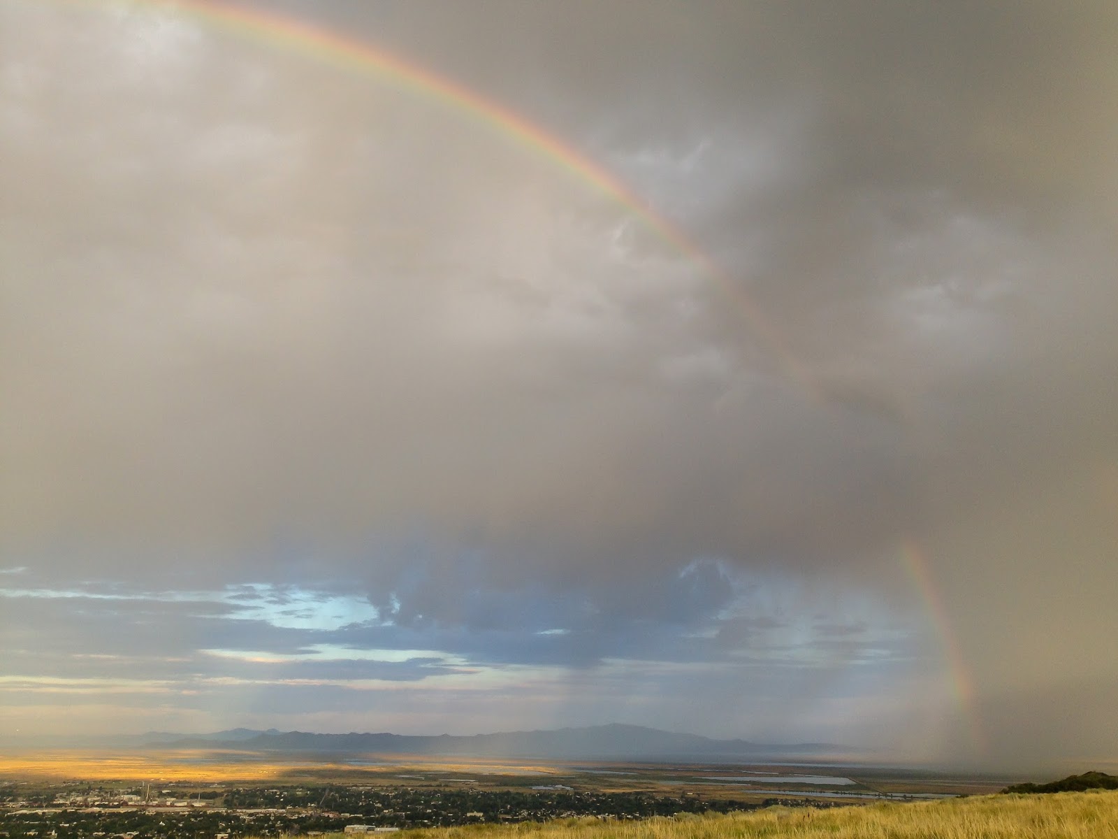 The Flying Baileys: Biggest Rainbow Ever?