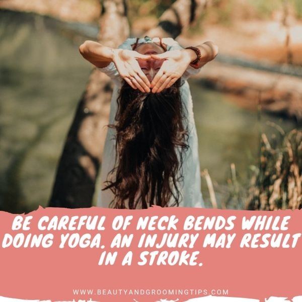 Neck injury during yoga caused stroke in an influencer | Beauty and ...