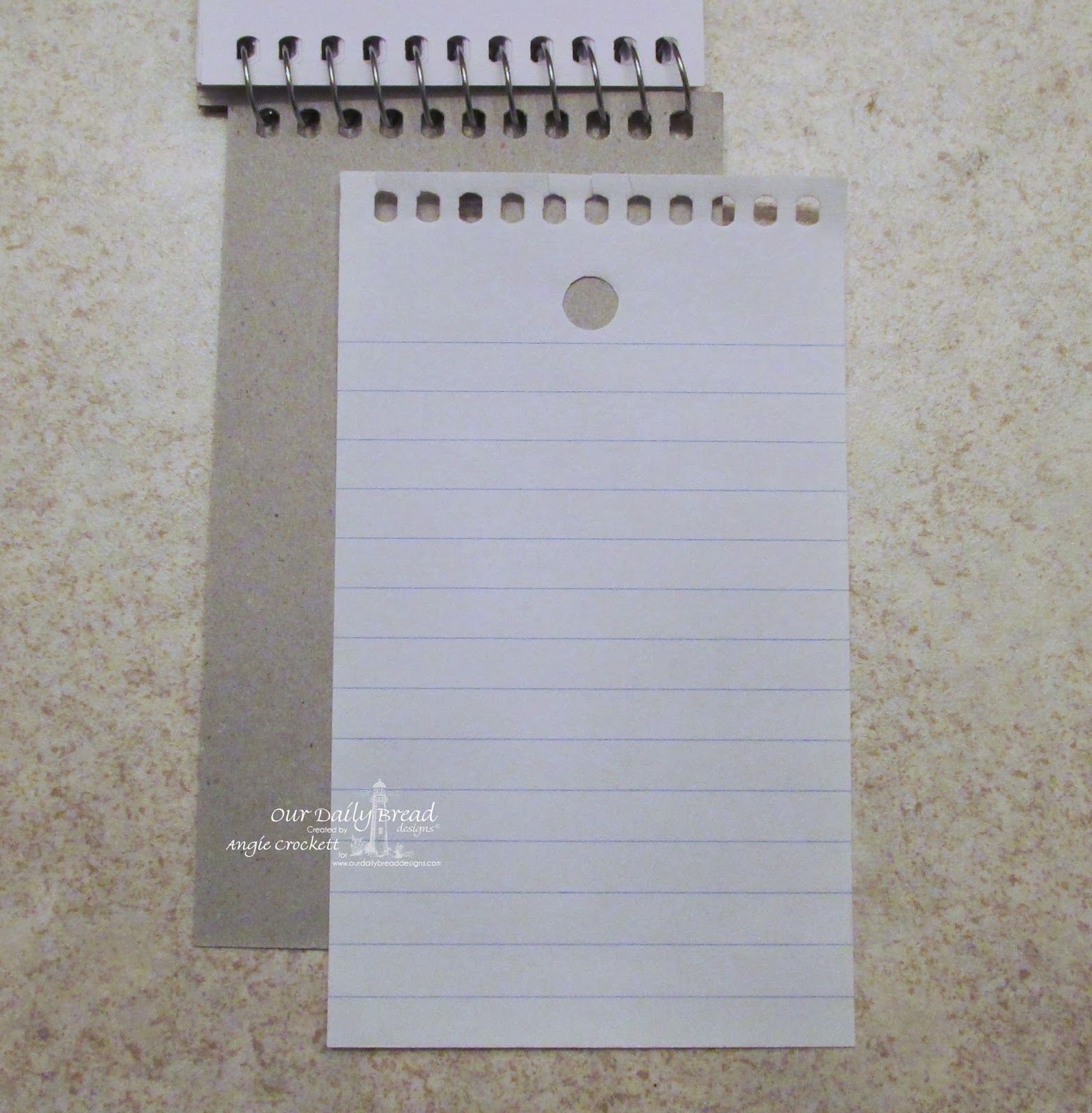 Body, Mind, Spirit, and STAMPS!: Altered Steno Pad Tutorial / ODBD ...