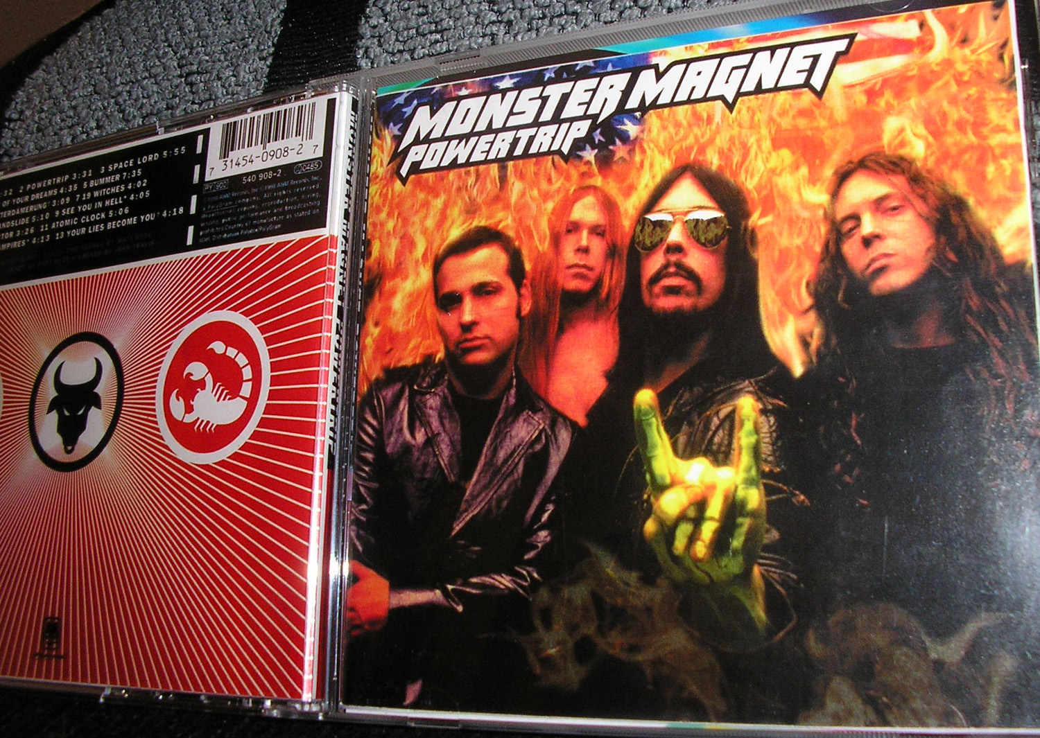 The last Dj´s refugee: Monster Magnet. Powertrip