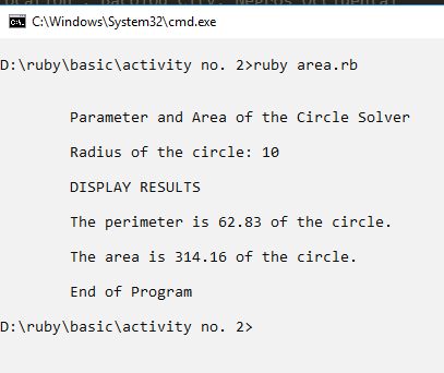 Free Programming Source Codes and Computer Programming Tutorials: Parameter and Area of the ...