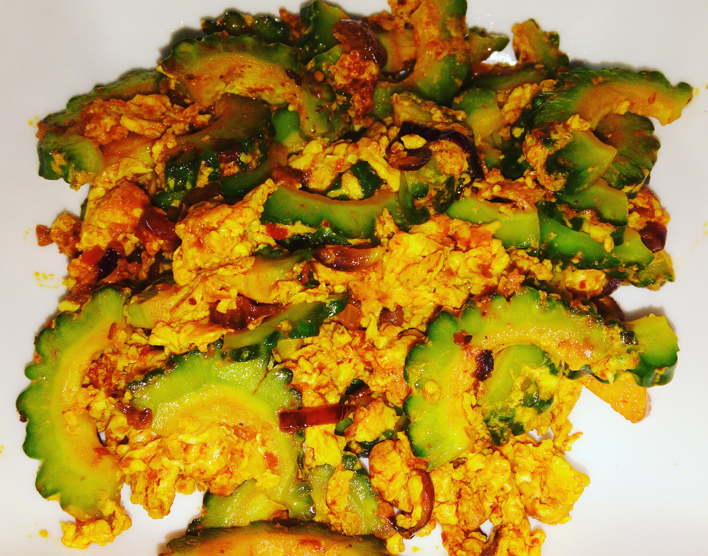 Resepi Peria Katak Goreng Telur Sedap Dan Berkhasiat