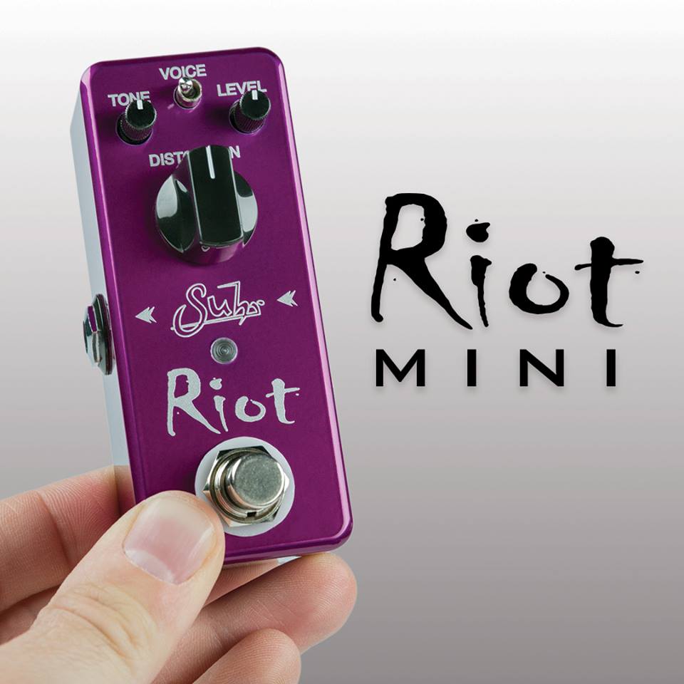 Gear Otaku: Suhr Riot Mini 発表、サーの人気ディストーションがマイクロサイズ化（追記）