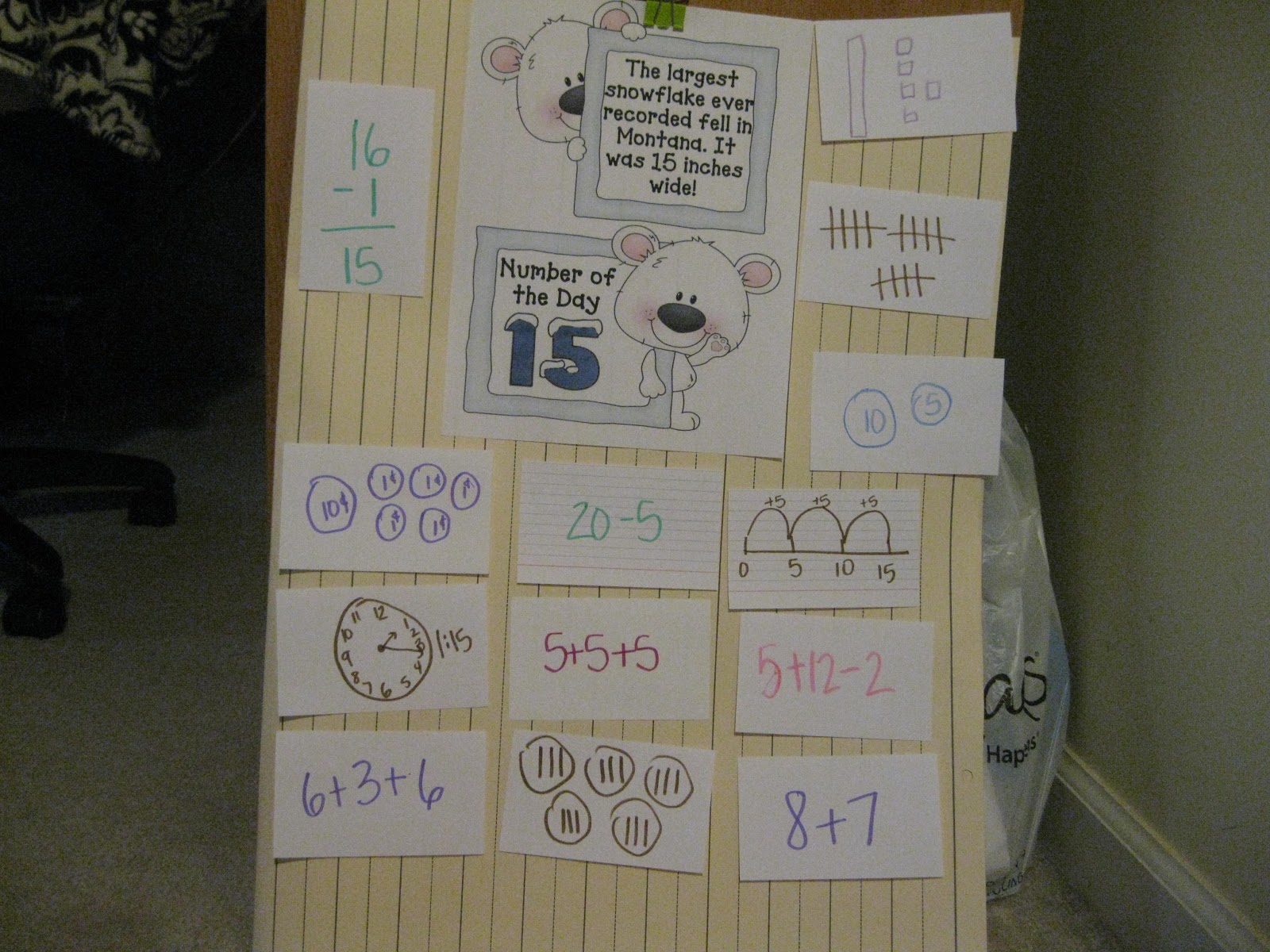 Live and Learn: Building Better Number Sense; Number of the Day