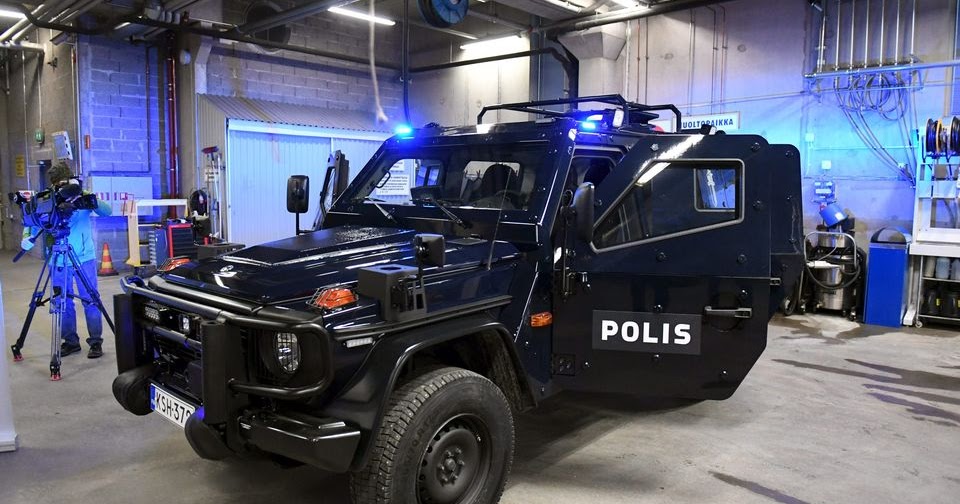 World Defence News: Finnish police to use Mercedes-Benz G280 armoured ...