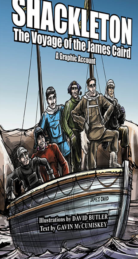 Kilcullen Diary: Graphic novel on Shackleton story
