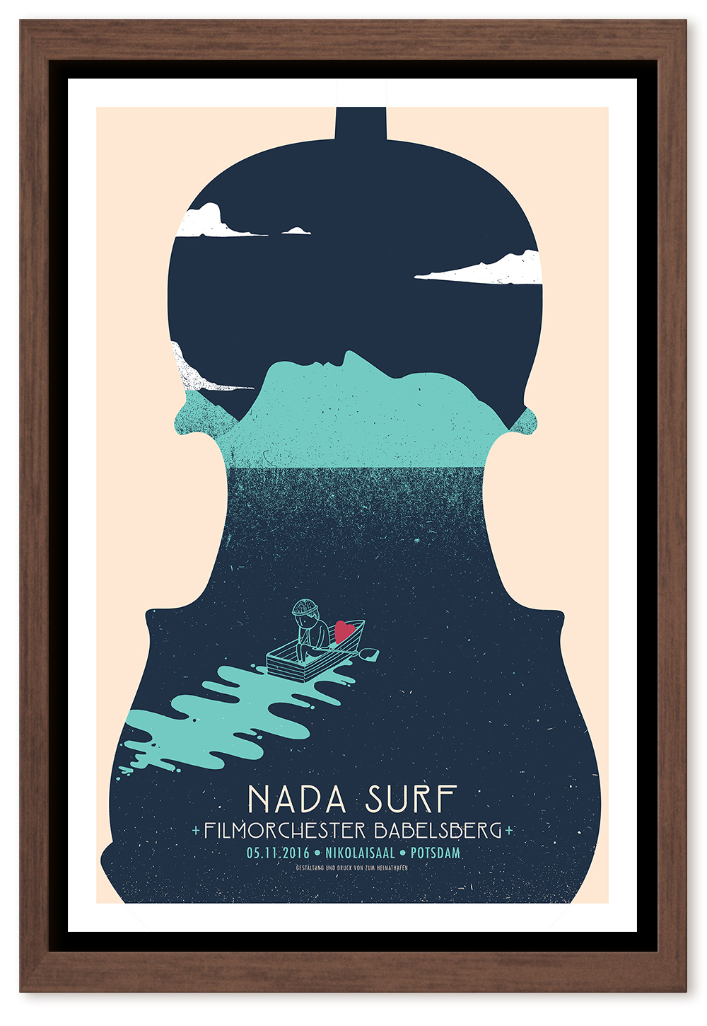 INSIDE THE ROCK POSTER FRAME BLOG: Alexander Hanke Nada Surf and More ...