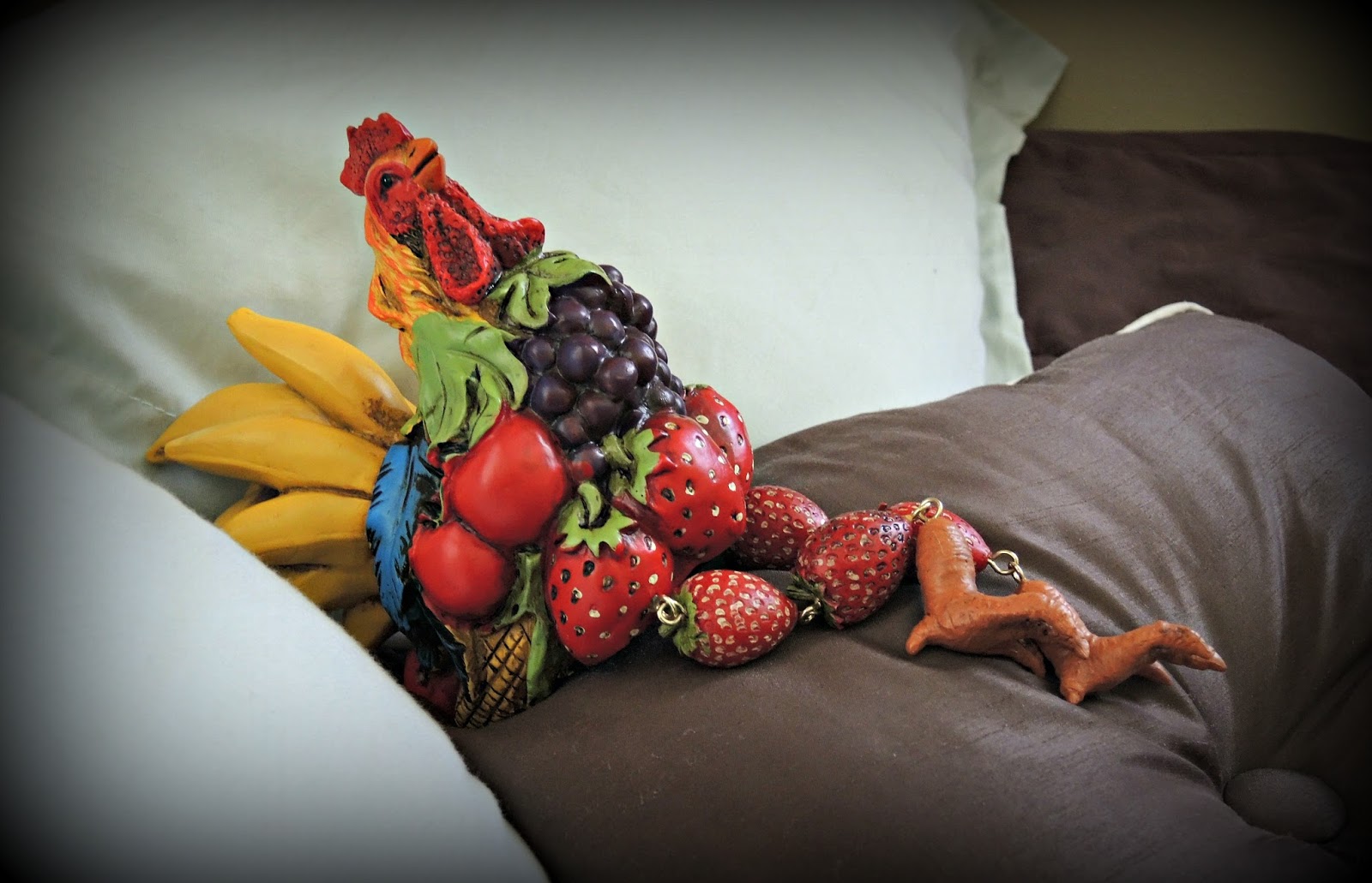 Knot Just Macrame by Sherri Stokey: Frooster the Fruit Rooster