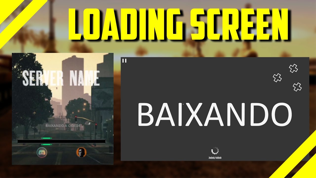 Como colocar Tela de Download / Loading Screen em seu servidor - MTA Brasil