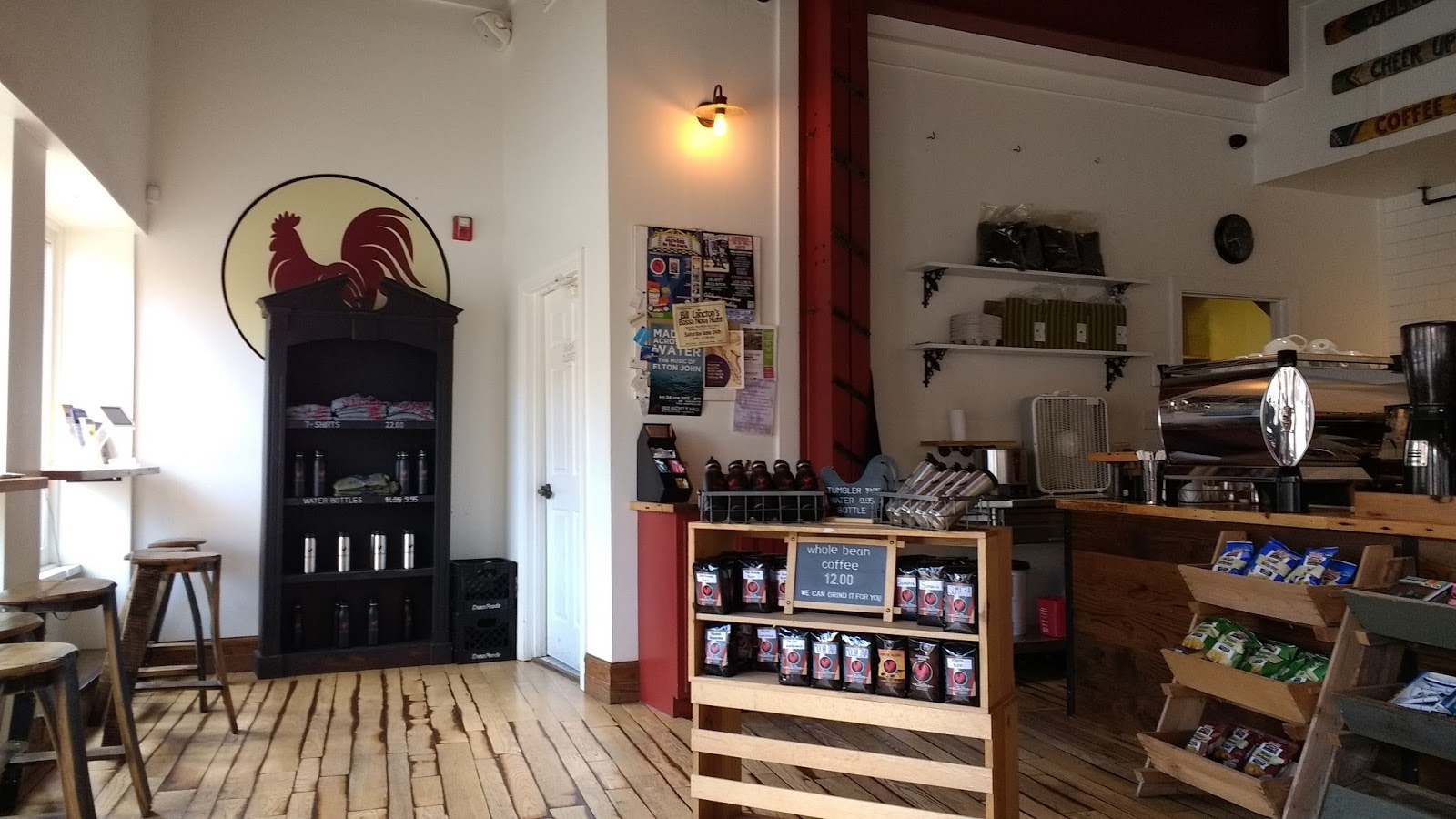 Kentucky Travels: The Red Roaster Coffee and Eatery in Madison Indiana