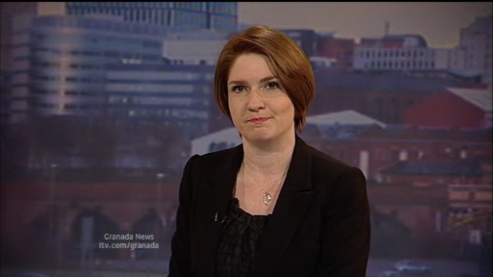 UK Regional News Caps: Clare Fallon - ITV Granada