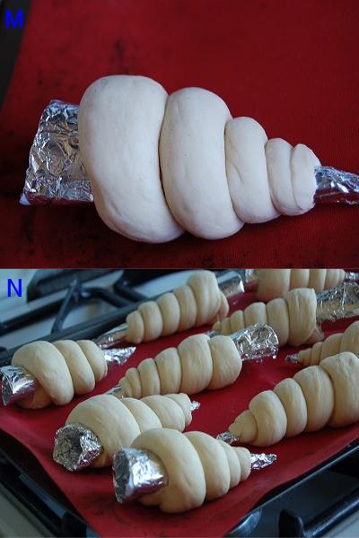 Ko-Bo: Cornet Roll with Custard filling