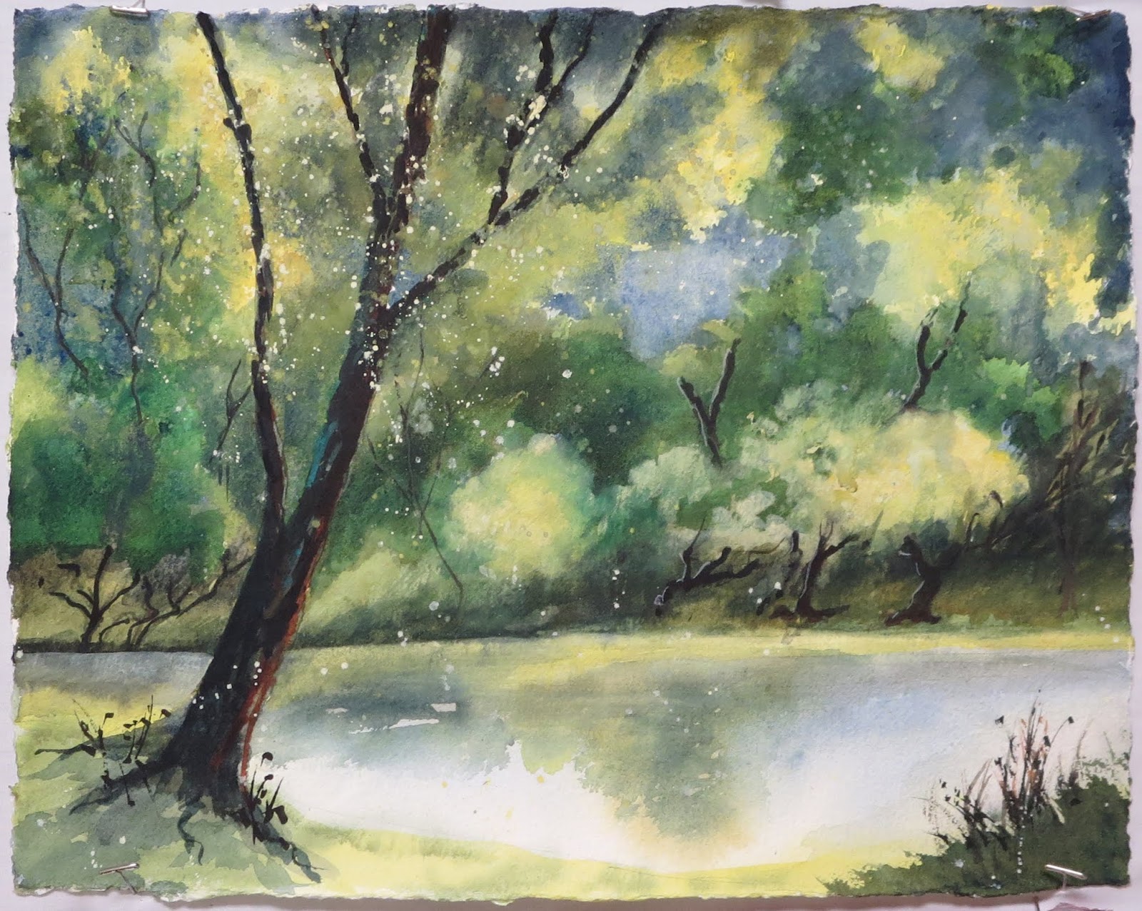 Art and Quilts, cogitations thereon: 6 hour Quilt Class.....and painting!!