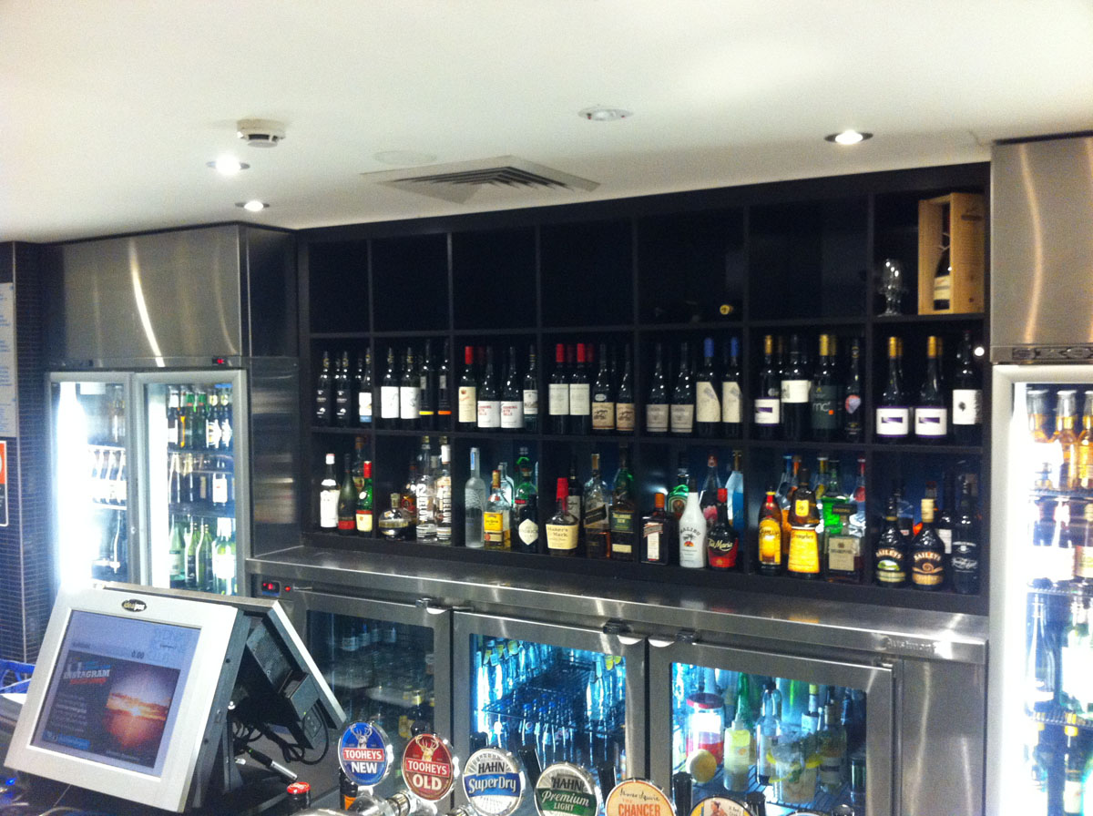 EXPEDIT Back Bar WIne Display ~ Get Home Decorating