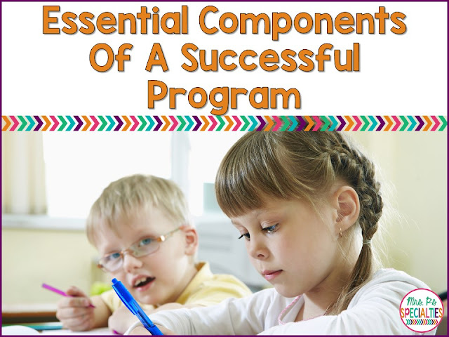 The Essential Components Of A Self-Contained Special Ed. Classroom ...