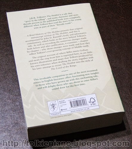 Tolkien collection: A Brief History of the Hobbit di John Rateliff, 2015