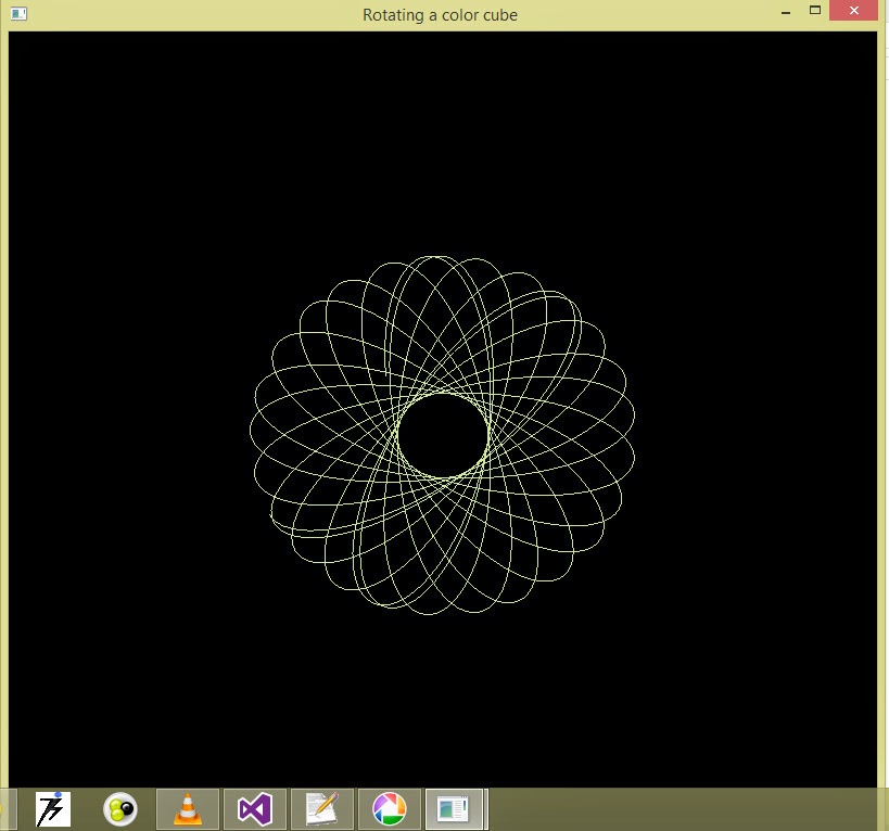 Tech Tutorials: OpenGL : Making cool SpiroGraph visualization