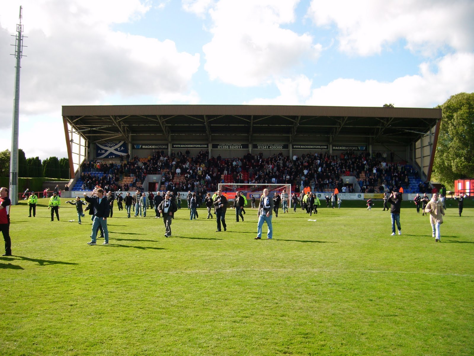 My Football Travels: Glebe Park (Brechin City v Ayr United)