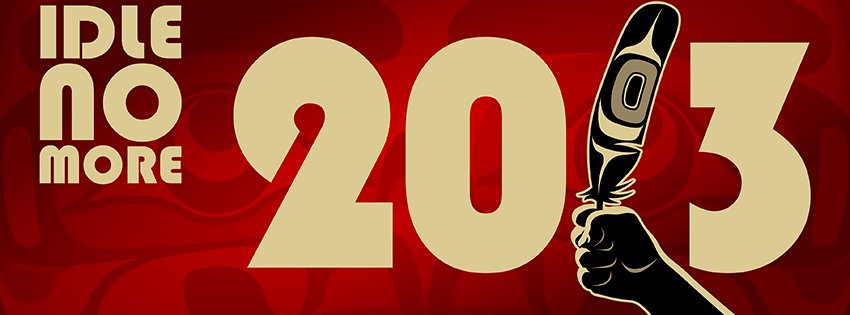 White Wolf : Idle No More Art: Posters Promote A Revolution