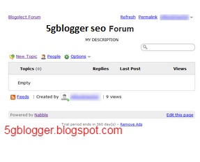 2 Ways To Add Forum In Blogger Blogspot | 5g blogger seo