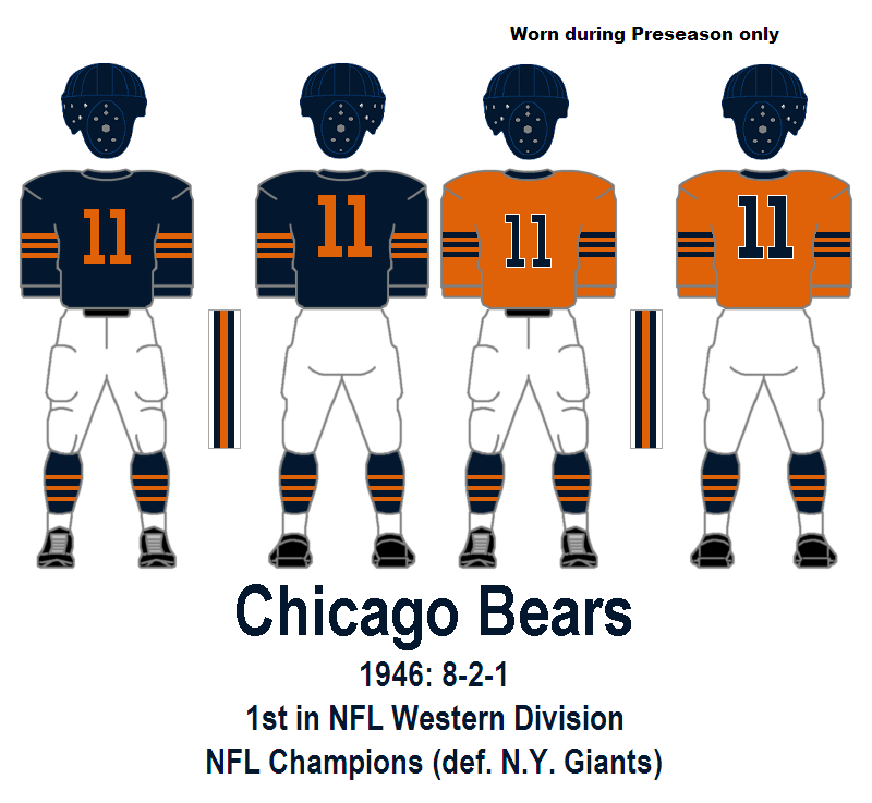 Bill's Update Blog: 1940-49 Chicago Bears