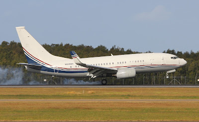 Bravo Mike Bravo Photography: Boeing's own 737 BBJ pays Brisbane a visit