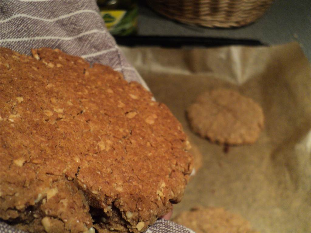 Sweet Spell: Pan de galleta y semillas (hecho a base de galletas molidas)