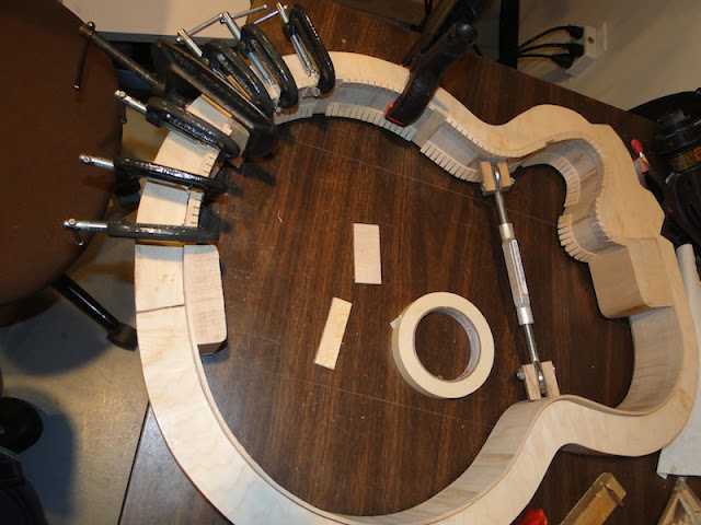 Scott's Workshop Notes: Archtop Guitar Build - Linings and Bracing