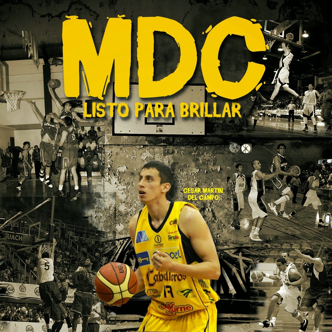 César Martín del Campo, listo para brillar - @selmexbasket