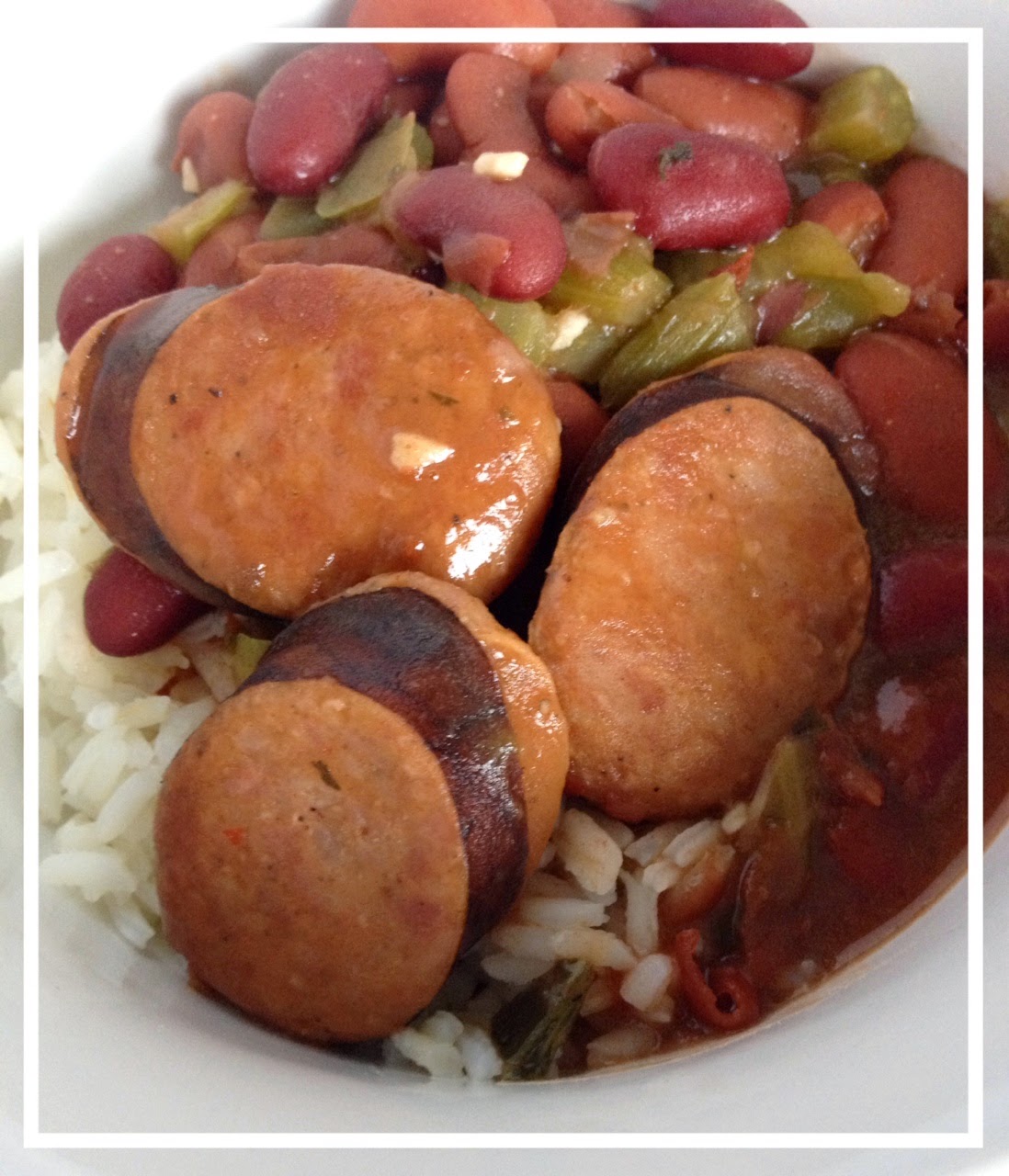 My Grandma's Skillet: Comfort Food: Quicky Red Beans and Rice