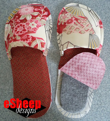 eSheep Designs: Quasi-Tutorial: Make Your Own Slippers