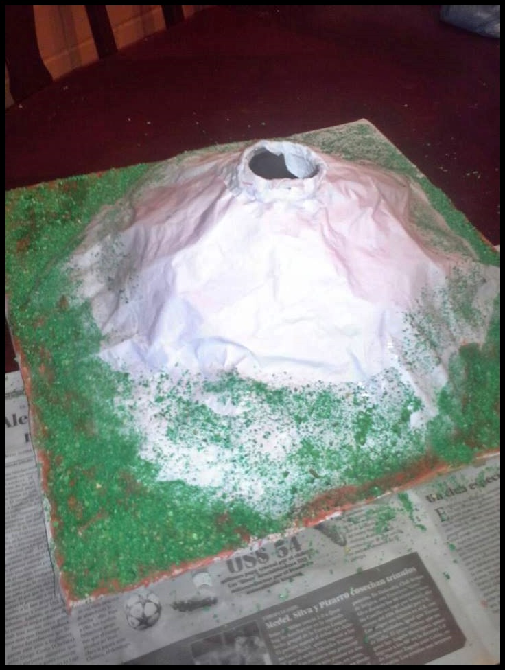 El Blog de Estudios Sociales: Cómo hacer un volcán.