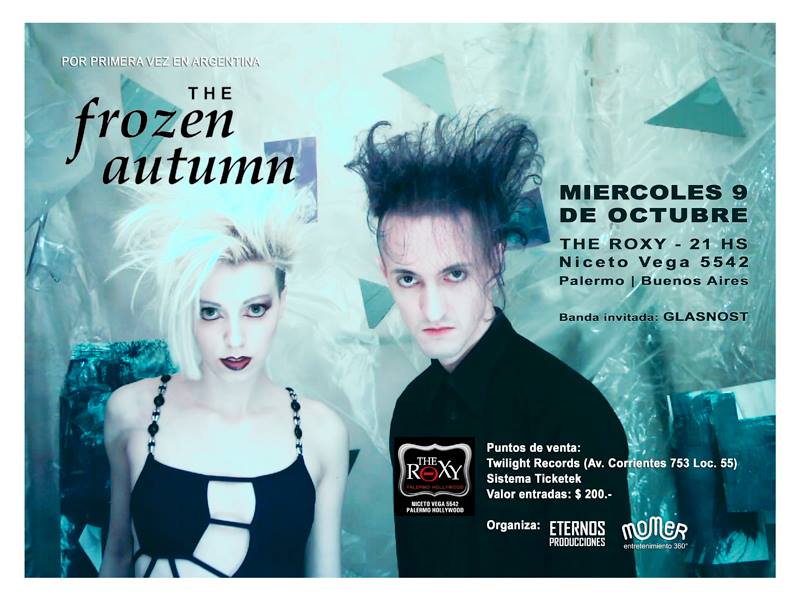 EL MELOMANO ESCRITOR: La nueva gira sudamericana de The Frozen Autumn