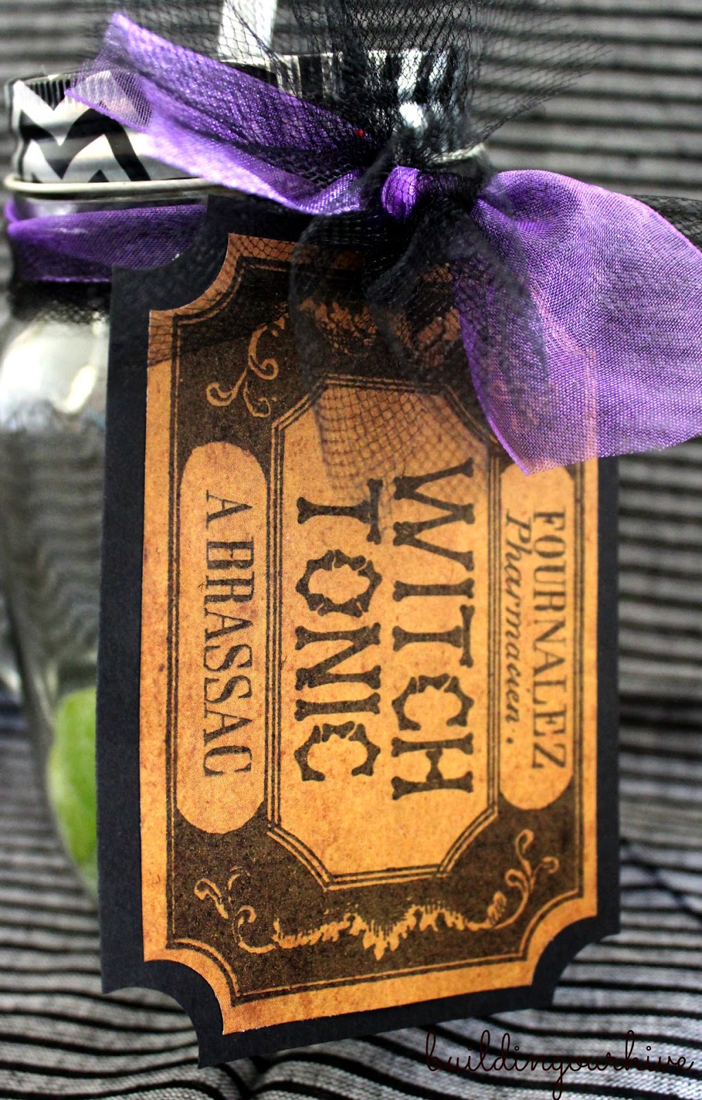 Witch Tonic Printable Tags