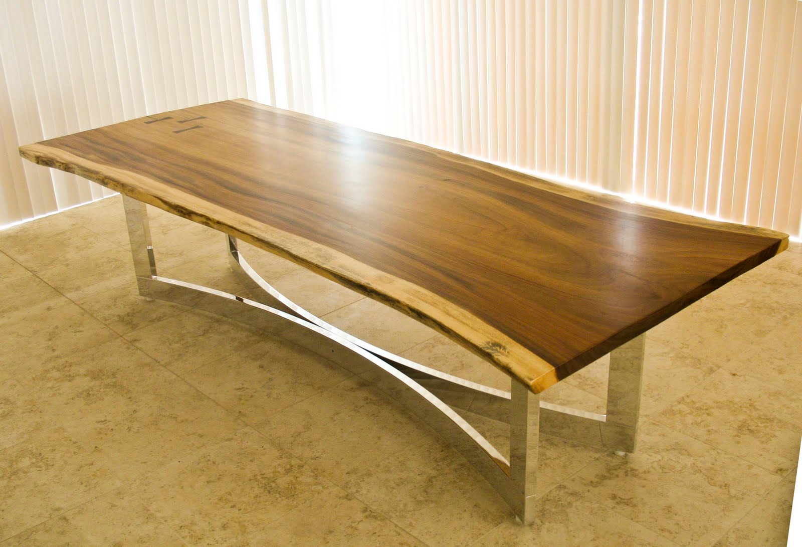 Tropical Exotic Hardwoods: Customer Project: Denise Oka's Parota Dining ...