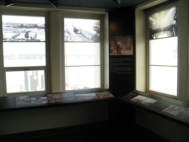 Cordova Museum: New Exhibit Planning!: Windows in exhibits