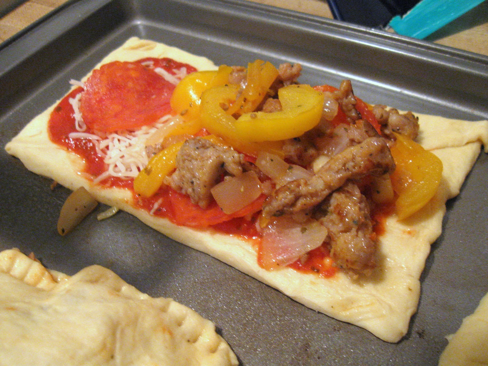 Dinner in Parker Ford: Crescent Calzones