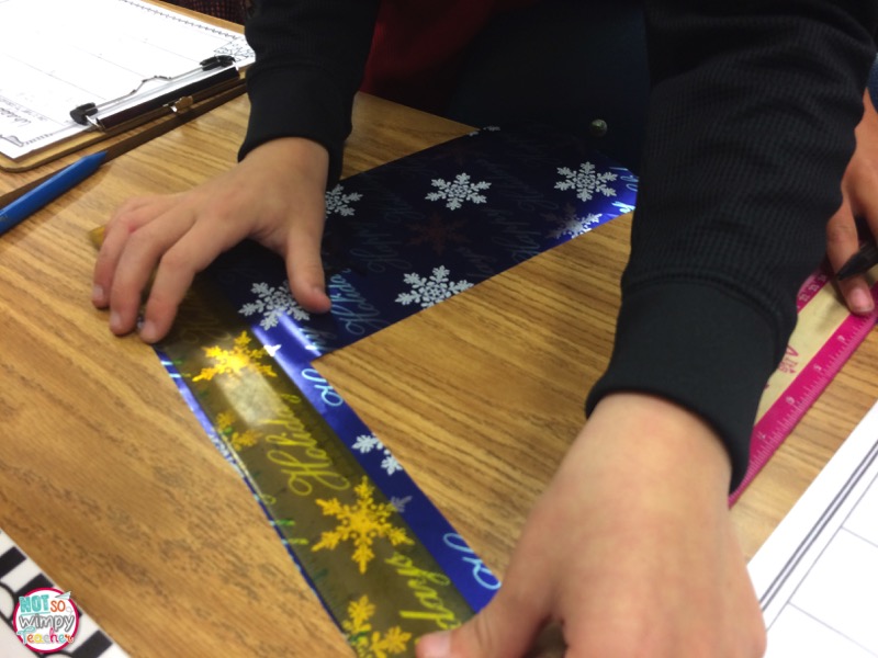 Wrapping Up Area & Perimeter- A FREE Holiday Activity - Not So Wimpy ...