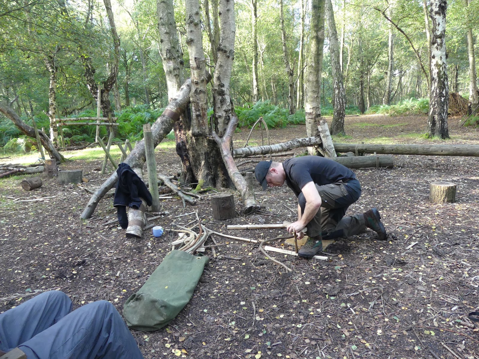 The Outdoor Traditionalist : Dave Watson Friction Firelighting 1-2-1