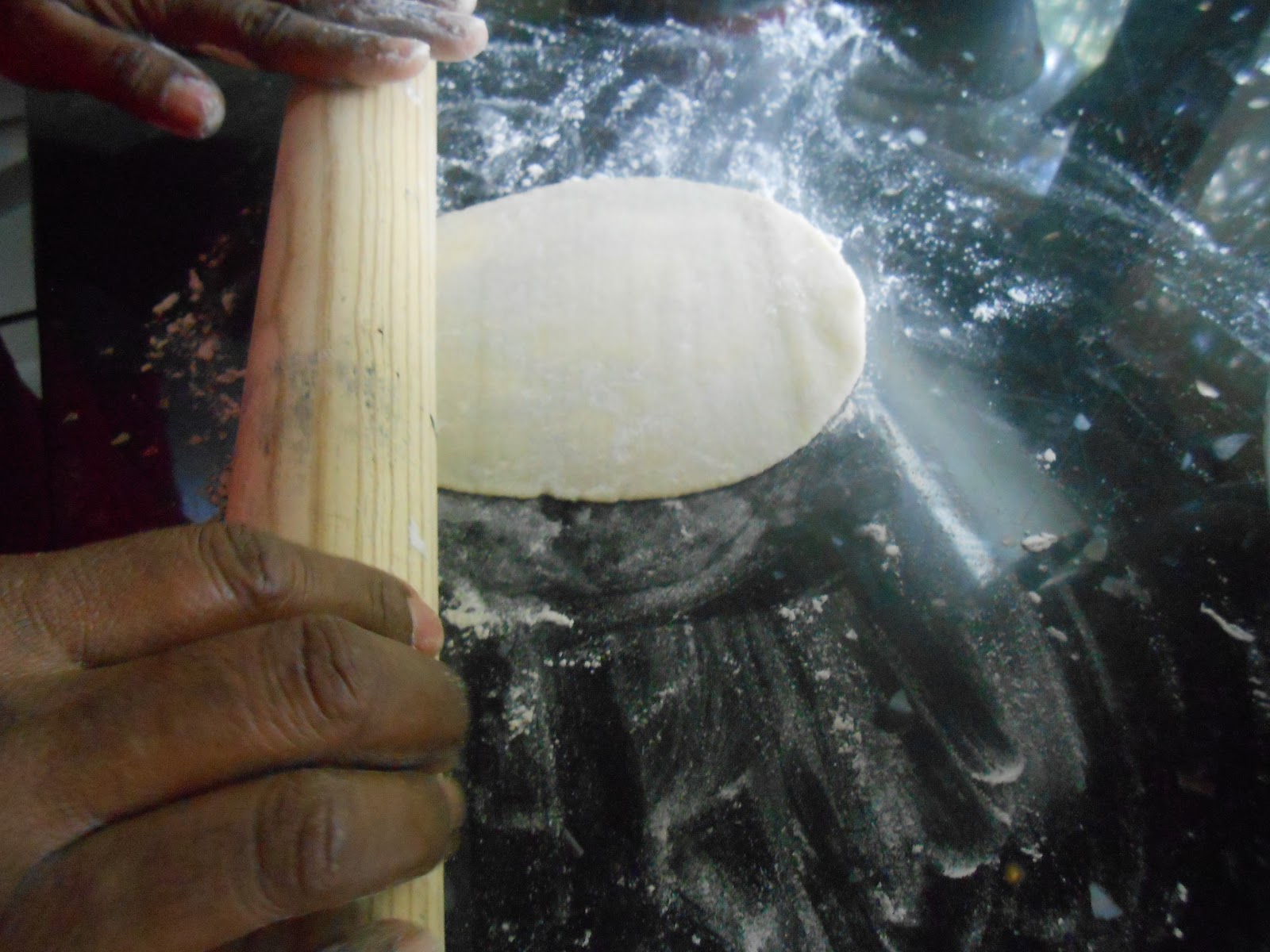 Fiji Diaries: Roti with potato curry