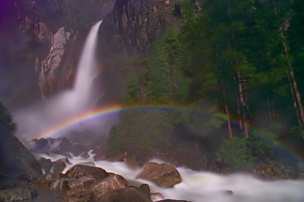 Knitted Thoughts: Yosemite Waterfalls & Moonbows... "Blessed Mountain ...