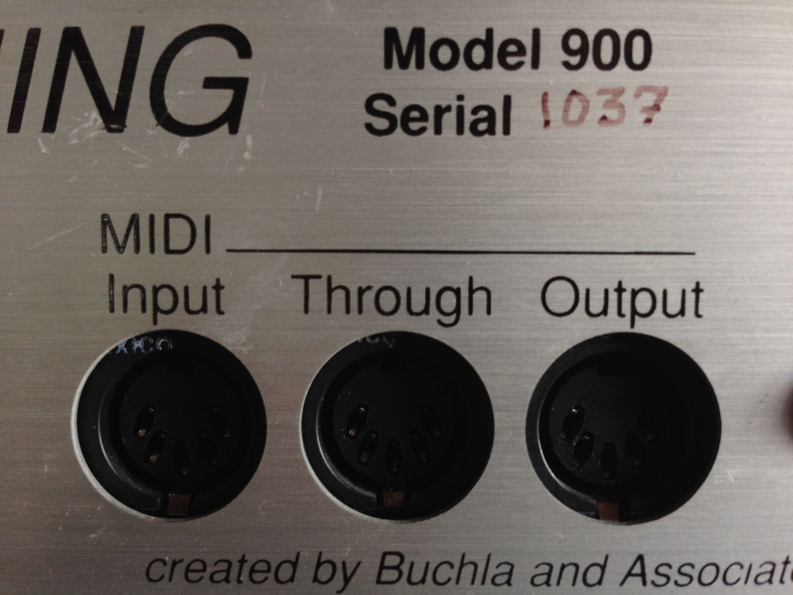 MATRIXSYNTH: Buchla Lightning MIDI controller with 2 wands