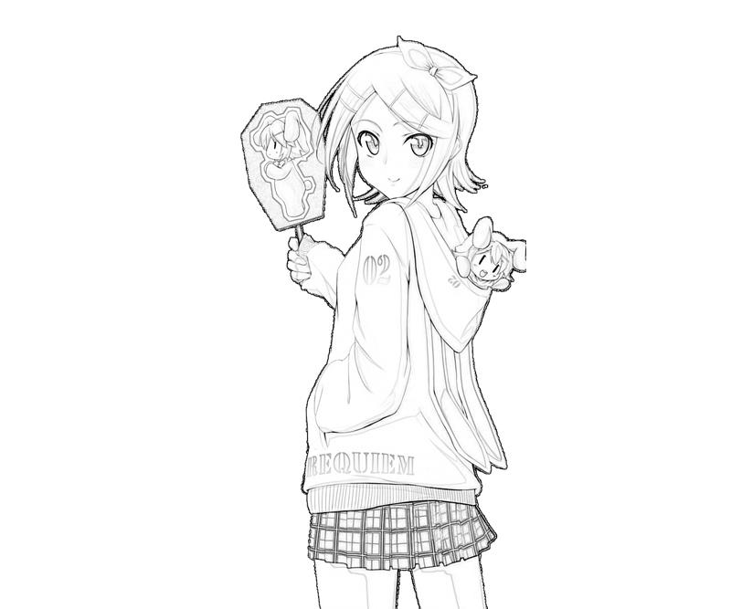 Anime Rin And Len Coloring Pages