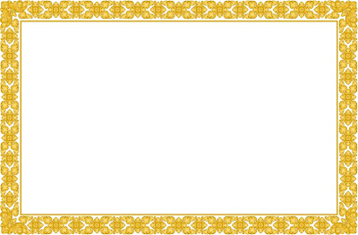 Fine Khmer: Kbach khmer angkor A4 frame in Vector (*.ai) 3