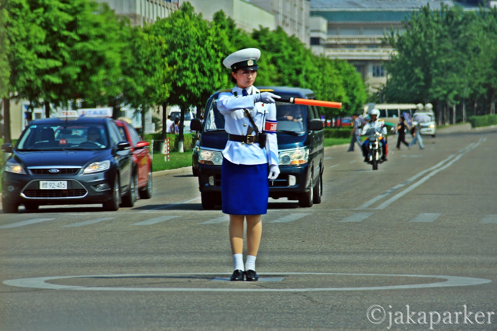 50 Photos of North Korean Traffic Police - June until August 2015 ...