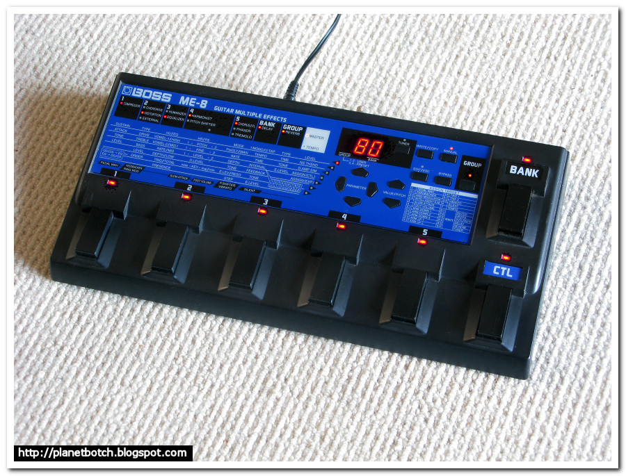 Boss ME-8 Guitar Multiple Effects | Planet Botch