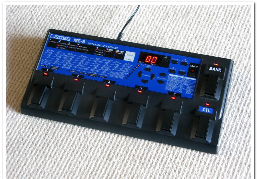 Boss ME-8 Guitar Multiple Effects | Planet Botch