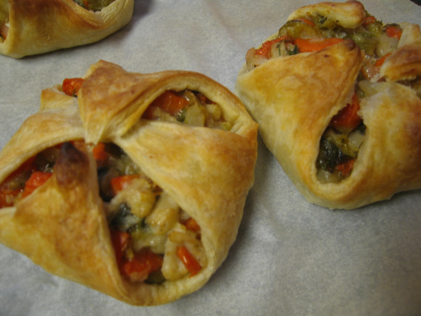 Flaky Harvest Vegetable Squares